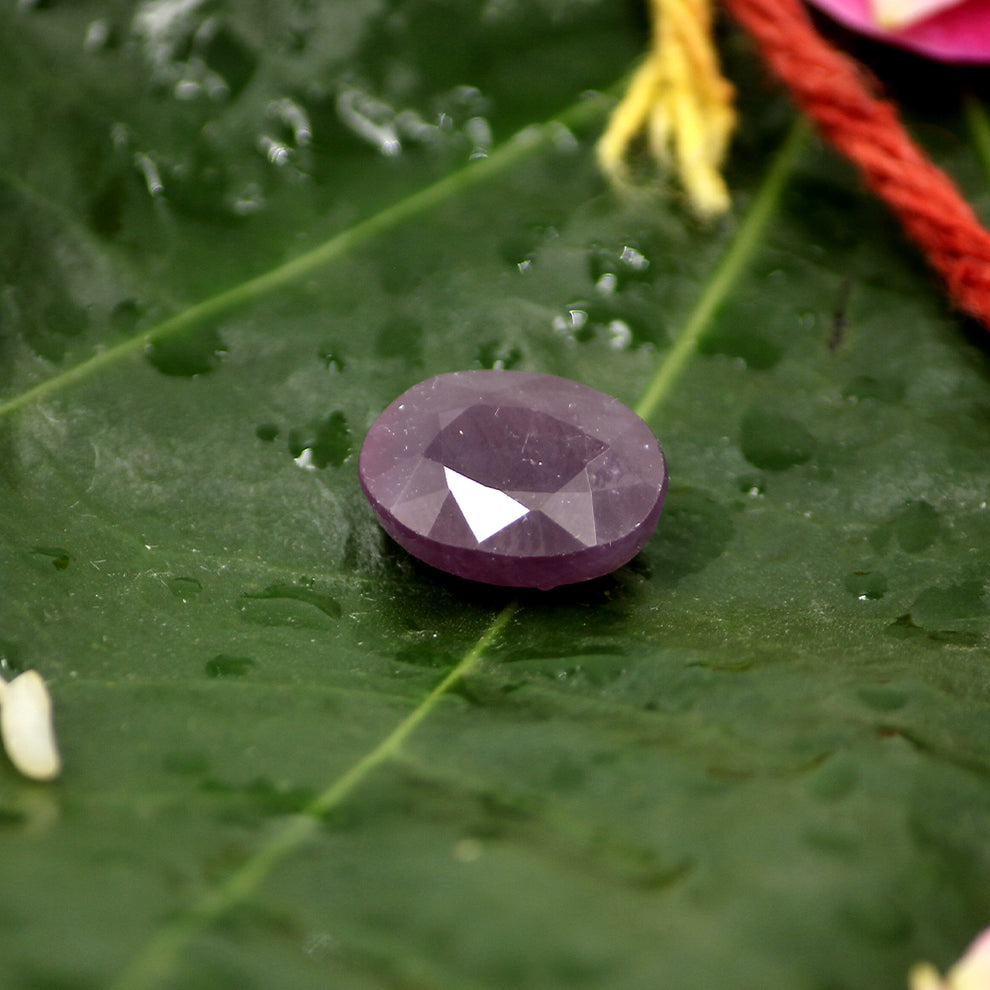 Premium Ruby Manikya Gemstone - Astroscience