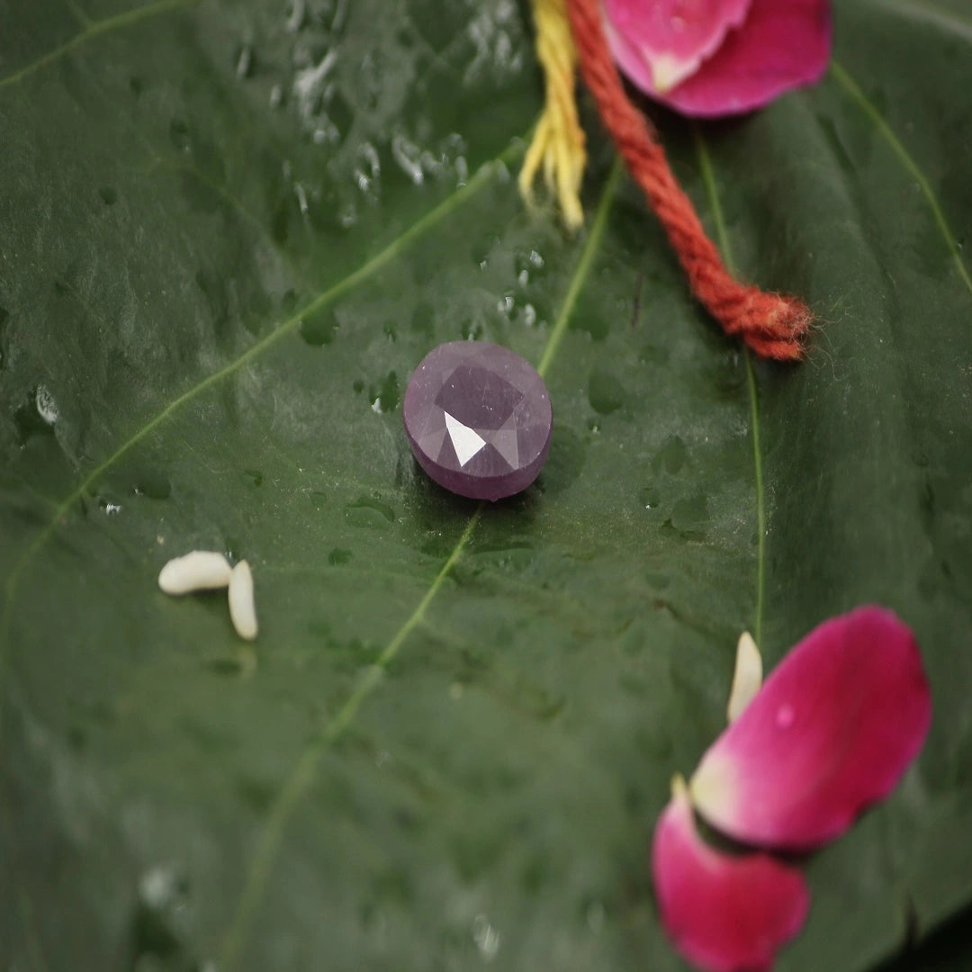 Premium Ruby Manikya Gemstone - Astroscience